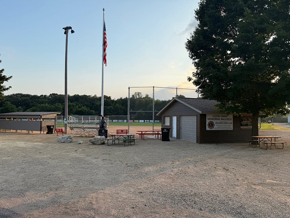 Lloyd Timm Memorial Baseball Field - City of Kellogg